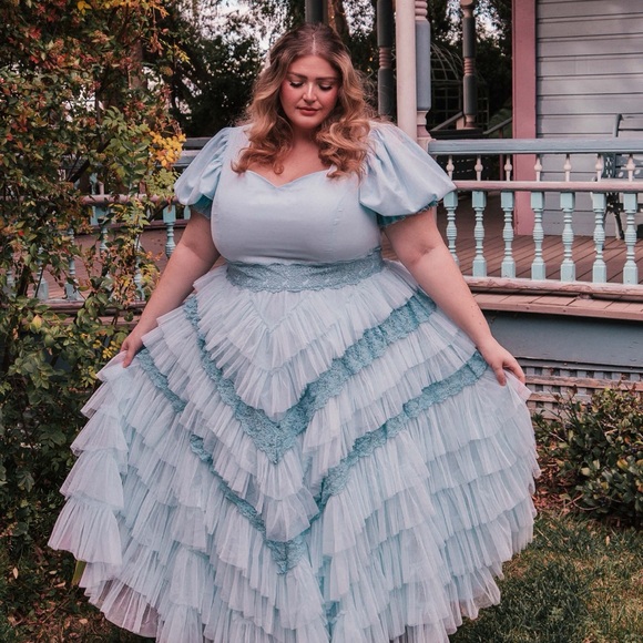 JessaKae | Dresses | New Jessakae Thumbelina Tulle Maxi Dress Size Xl ...